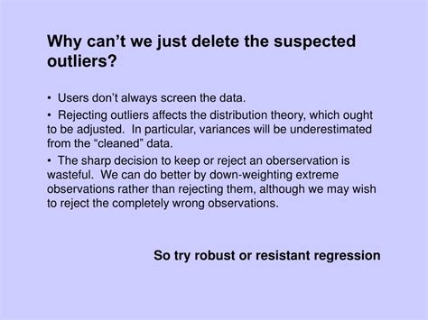 PPT Robust Regression V R Section 6 5 PowerPoint Presentation ID 385561