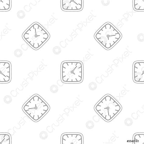 Square Clock Pattern Seamless Vector Stock Vector 3540161 Crushpixel Square Clock Pattern Seamless Vector Stock Vector 3540161 Crushpixel