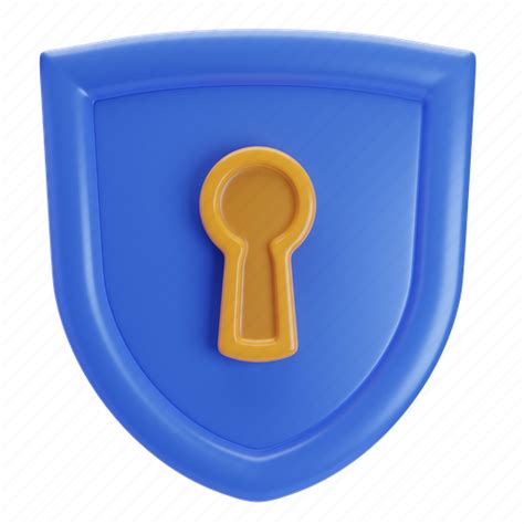 Private Network Secure Protected 3d Illustration Download On