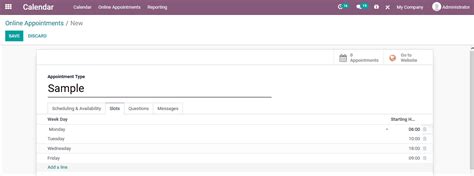 Calendar Odoo V14 Book Odoo For Beginners Cybrosys