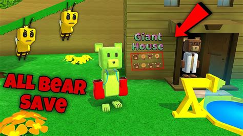 Super Bear Adventure All Save Bear 🐻 In Giant House 🏠 Youtube