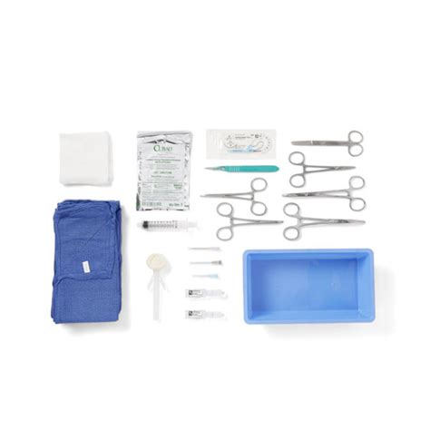 Dressing Tray Medline Chest Tube Tray Penn Care Inc