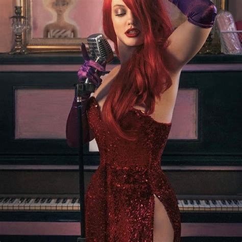 Womens Jessica Rabbit Costume Etsy
