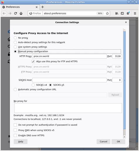 Ubuntu 2104 Squid Configure Proxy Clients Server World