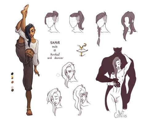 Samir Character Sheet By Negromante Pic