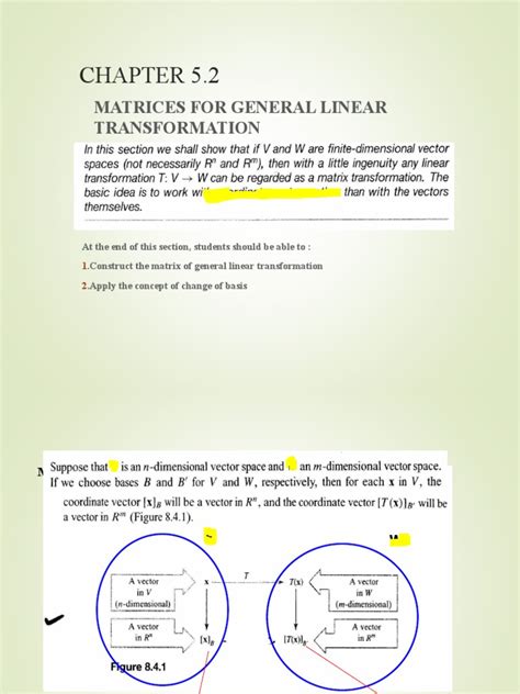 52 Linear Transformation Pdf Linear Map Matrix Mathematics