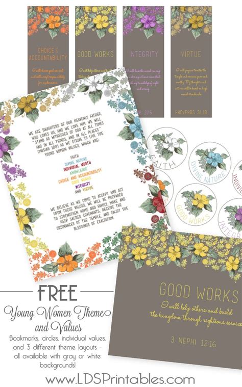 Lds Yw Theme Free Printable Printable Word Searches