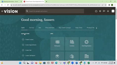 Oracle Fusion Ppm Training Application Walk Through 3rd Session Youtube