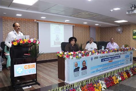 73rd Csir Crri Foundation Day Celebrations On 16th July 2024 16 जुलाई 2024 को 73वां सीएसआईआर