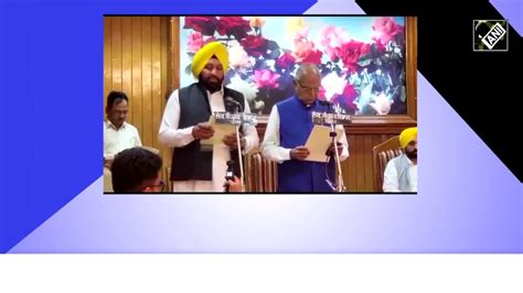 balkar singh punjab balkar singh gurmeet singh khudian take oath as