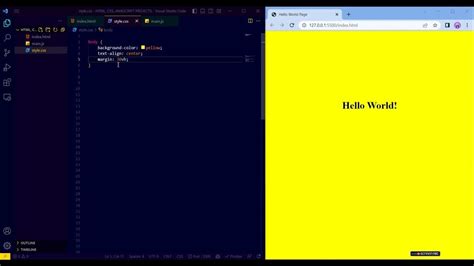 Hello World Program Using Html Css Js In 5 Minutes Hindi Youtube