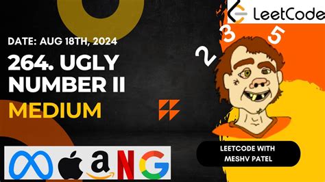 264 Ugly Number Ii Dynamic Programming Hash Table Leetcode Daily