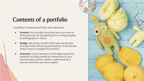 Handcrafted Dolls Portfolio Google Slides PowerPoint