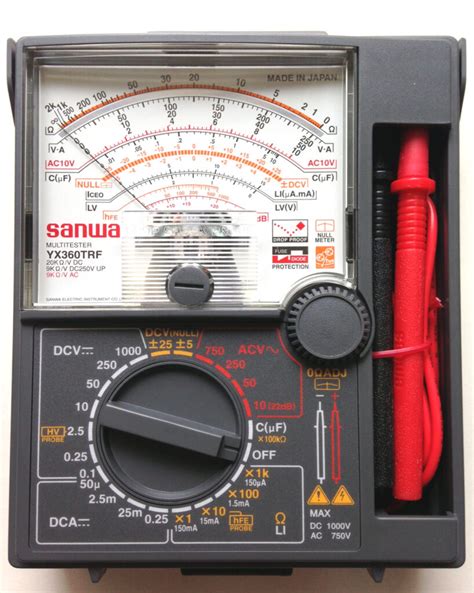 How To Use Analog Multimeter Common But Crucial Fact Massey Energy Co