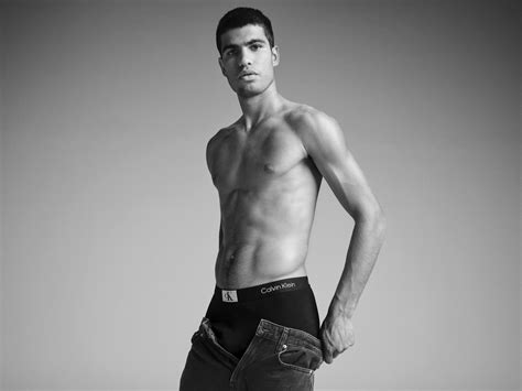 Tennis Star Carlos Alcaraz Strips Down For Calvin Klein