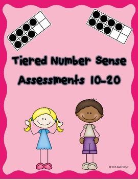 Teen Number Assessment By Kinder Dayz TPT