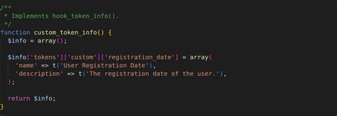 How To Create A Custom Token In Drupal 89 To The New Blog
