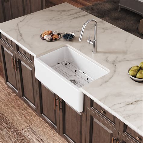 Farmhouse Sink White Kitchen