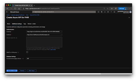 Authentication Of Azure Api For Fhir® And The Import Of Patient Info With Azure Function
