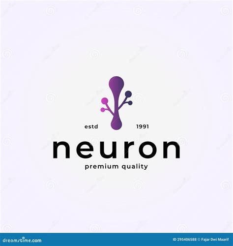 Neuron Axon Of Nerve Cells Neuron Structure Vector 193984269