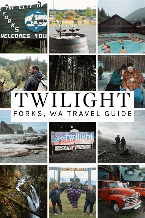 Twilight Road Trip Map