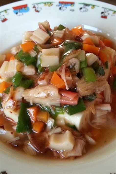 あんかけ豆腐 By ななぽ 【クックパッド】 簡単おいしいみんなのレシピが355万品
