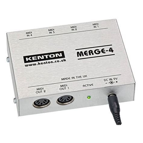 Kenton Midi Merge 4 Active Midi Merger Midi Tool For Reverb