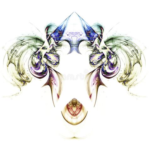 Structure De Fractale Illustration Stock Illustration Du Numérique