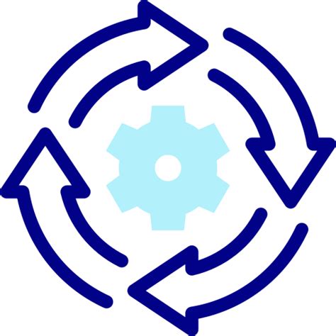 Workflow Detailed Mixed Lineal Color Icon