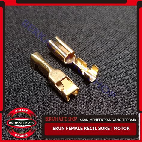 Jual Skun Female Kecil Buat Soket Motor Kecil Shopee Indonesia