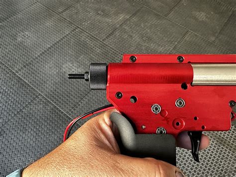 Qsc Holder Cnc Receiver Cnc Gearbox Cnc Airsoft Upgrade Parts Retroarms