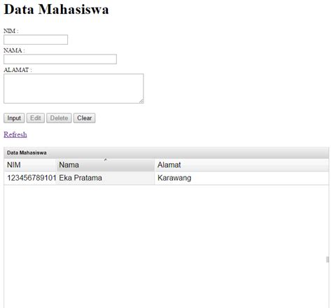 Crud Sederhana Dengan Ajax Eka Blogs