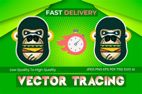 Professionally Vector Trace Any Logo Or Image In Minutes By Veerhassan Fiverr