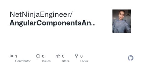 GitHub NetNinjaEngineer AngularComponentsAndDataBindingDeepDive