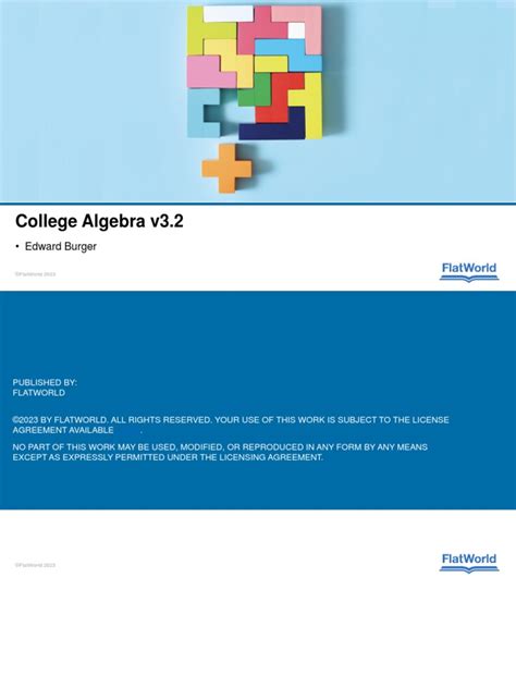 College Algebra Ch01 Pdf Factorization Interval Mathematics