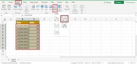 How To Plot A Time Series In Excel Sheetaki