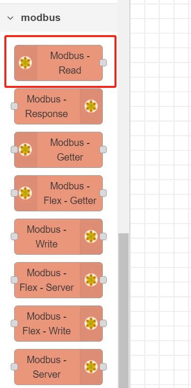 Modbus Node Red