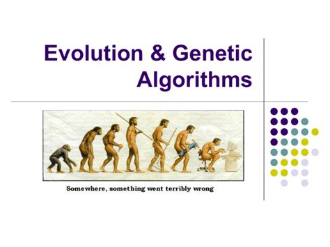 Evolution And Genetic Algorithms Lamarckian Evolution