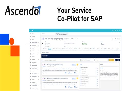 Sap And Ascendo Ai Partnership Delivers Ai Service Copilot Through The