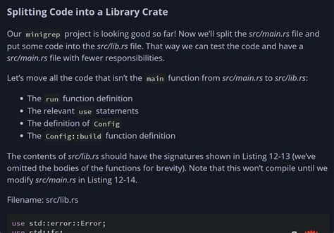 How To Define A Separate Lib Rs In The Same Folder With Main Rs Help The Rust Programming