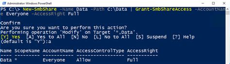 Powershell How To Create File Shares Sid 500com
