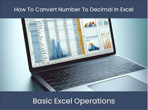 Excel Tutorial How To Convert Number To Decimal In Excel
