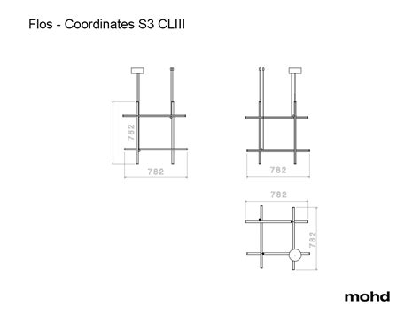 Flos Coordinates S3 Cliii Suspension Lamp Mohd Shop