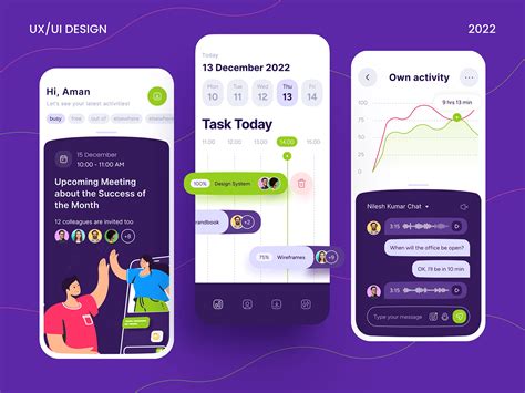 Task Management App Behance