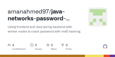 github amanahmed97 java networks password cracker using frontend and