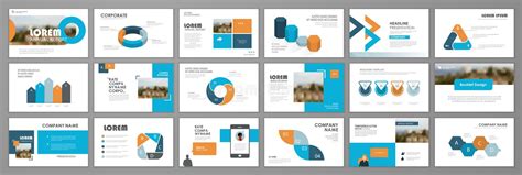 шаблоны бизнес презентаций иллюстрация вектора иллюстрации насчитывающей комплект 250921774