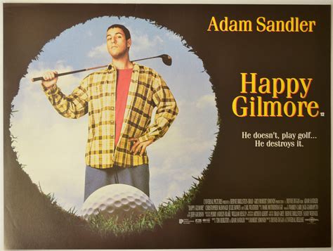 Happy Gilmore Movie Poster Happy Gilmore