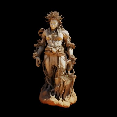 Fantasy Realm Collection Lord Goddess And Treant 3d Model By Mranycad