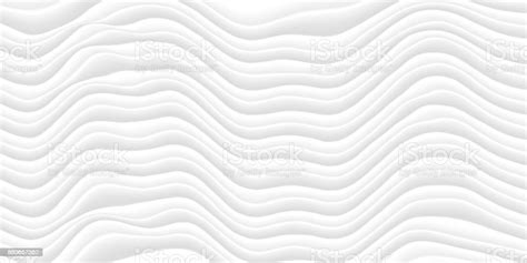 흰색 질감 선 표면입니다 추상적인 패턴 원활한 회색입니다 파도 물결 자연 형상 현대 실내 벽 3d 디자인에 대 한 사각형에 흰색 바탕에 벡터 일러스트 레이 션 0명에 대한