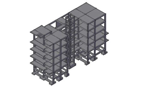 Detail Of Structural Units Drawing In Autocad